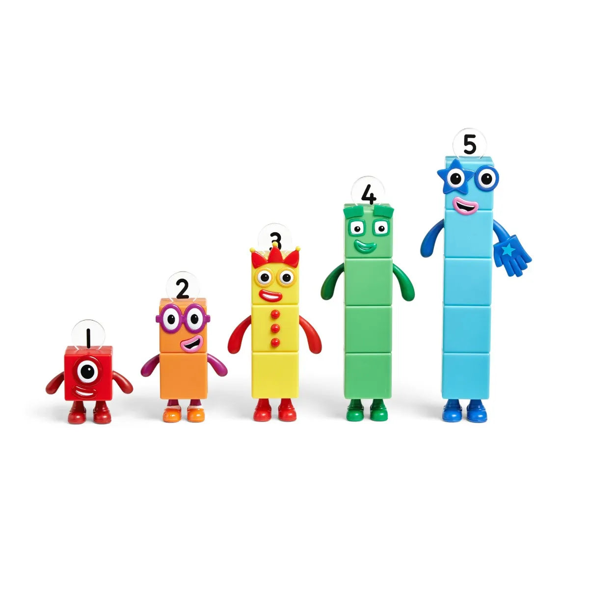 Numberblocks tölukubbarnir fígúrur 1-5— ABC Skólavörur